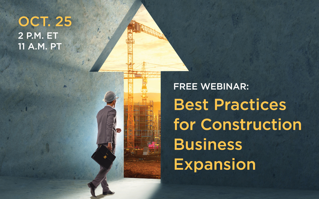 Best Practices for Construction Business Expansion | Construction ...